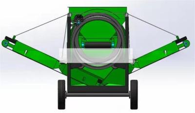 China Mobile Trommel Screener MTS1230 for Earth Sand Gravel Compost Wood Chips High Capacity for sale