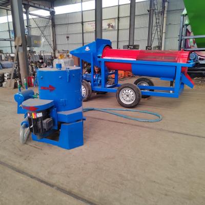China Professional Gray Mobile Gold Mining Screen for Large Capacity Ore Separation for sale