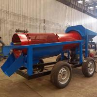 China Portable Small Diamond Gold Mining Trommel Screen Equipment for Processing and Advanced for sale