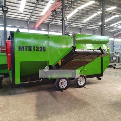 Cina Telecamera a tamburo mobile Il modo perfetto per classificare il minerale, il compost, i pezzi di legno e i rifiuti del suolo in vendita