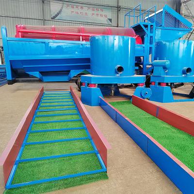 China Fast and Easy Gold Mining with Energy Mining PORTABLE Gold Diamond Trommel Wash Plant for sale