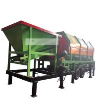 China Advanced Heavy Duty Construction Municipal Solid Waste Drum Screen for Garbage Sorting Line for sale