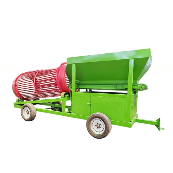 Quality Customization Mobile Rotary Firewood Trommel Screen with Less Than 300mm Feeding for sale