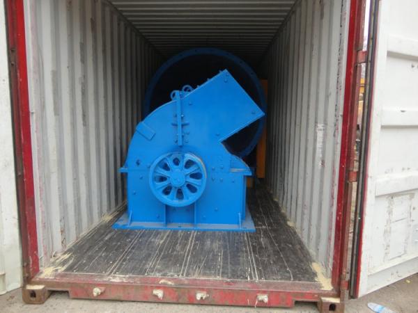 Quality Stone Glass Bottle Crusher Hammer Crusher Feeding size 0-350mm Durable 40Cr for sale