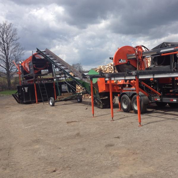 Quality 1-200 Tons Per Hour Capacity Rotary Type Wood Chips Garbage Firewood Trommel for sale
