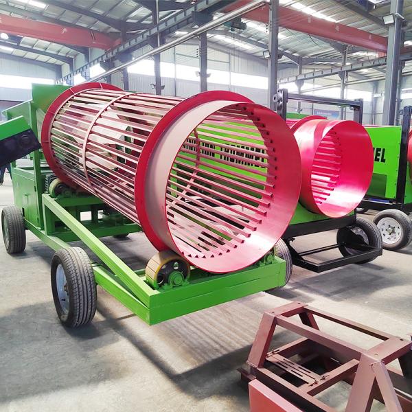 Quality Portable Trommel Screen The Perfect Choice for Soil Compost Gravel Firewood for sale