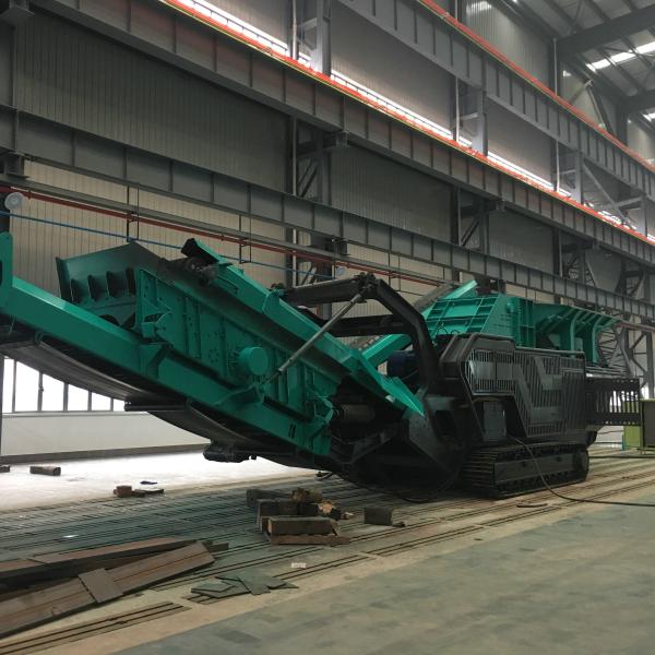 Quality Integrative Portable Mobile Quarry Plant Machine and Easy Operation with Welding for sale