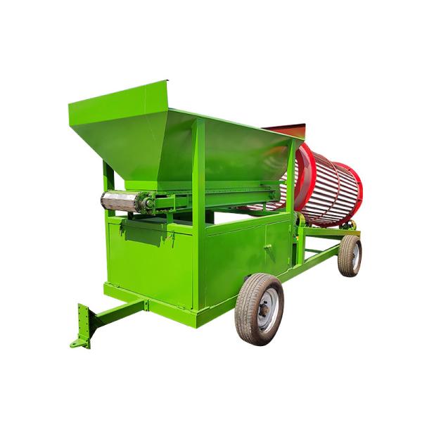 Quality Carbon Steel Rotary Heavy Duty Rock Sittler Drum Trommel Screens for Waste Management for sale