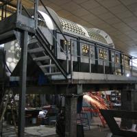 China Blue Garbage Sorting Machine for Sorting Recyclable and Mixed Waste Efficiently for sale