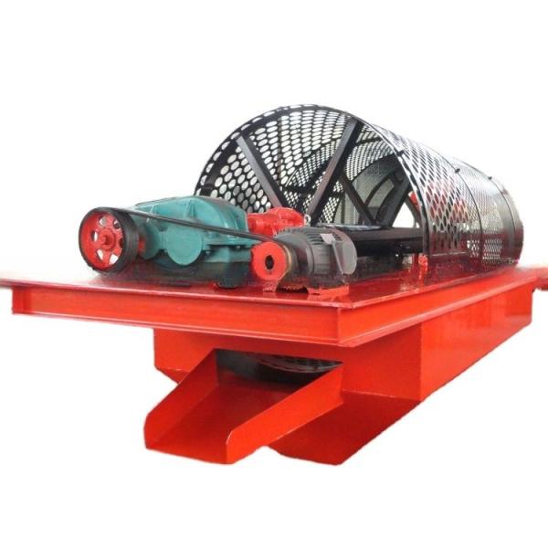 Quality Sea Sand Salt Washing Stainless Trommel Screen for White Sand and Customizable Models for sale