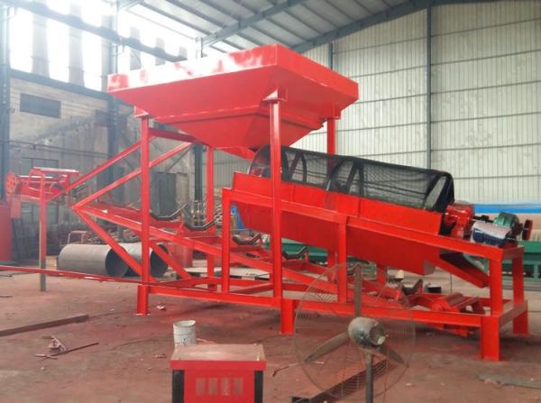 Quality Sea Sand Salt Washing Stainless Trommel Screen for White Sand and Customizable for sale