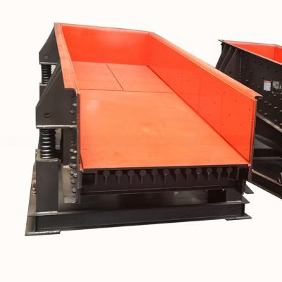 China Electric Motor Automatic Rotary Grizzly Vibrating Feeder for Stone Sand Crushing Plant for sale