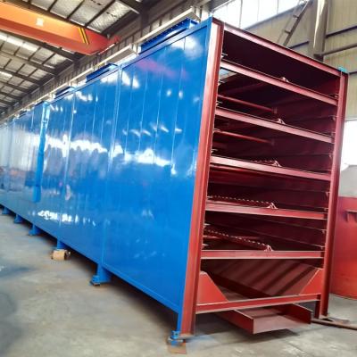 Cina Guida dell'ingegnere Installazione di brichette di carbone asciugatrice con riscaldamento a vapore in vendita