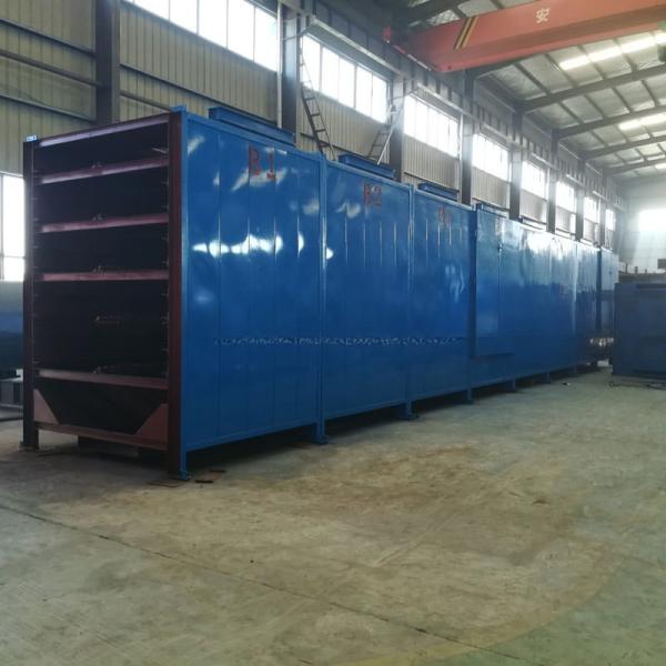 Quality 2 Meters Per Section Mesh Belt Dryer for Coal Charcoal Coke Breeze Powder for sale