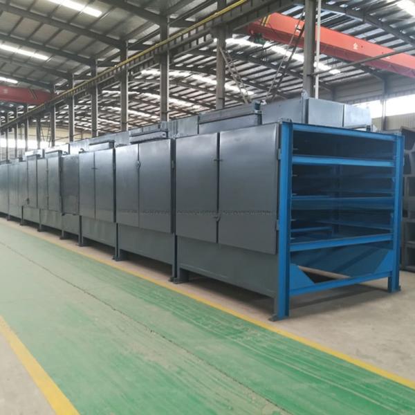 Quality 2 Meters Per Section Mesh Belt Dryer for Coal Charcoal Coke Breeze Powder for sale