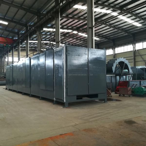 Quality Large Capacity 10-15TPH Charcoal Briquette Chain Plate Dryer Mesh Belt Dryer for for sale