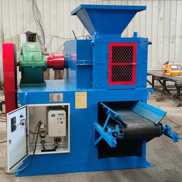 Quality Coal Breeze Raw Material Roller Type Mineral Briquette Machine for Manufacturing for sale