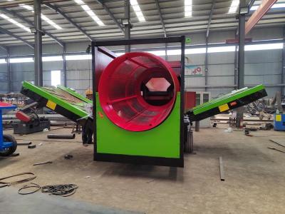 Cina Siffratore a tamburo per setaccio rotativo per filtro del compost Fertilizzante per vermi di superficie del suolo Mini Trommel Screen in vendita