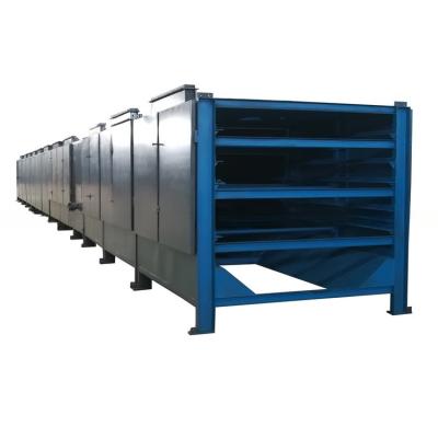 Cina 500-1000 kg/h Acciaio al carbone Carbone di legna Briquette Catena Placca Asciugatrice a maglia Asciugatrice cintura con 1 in vendita
