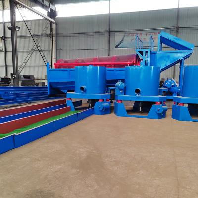 China Goudmijnbouwapparatuur van de Alluvial Gold Mining Equipment Trommel Washing Plant met een capaciteit van 50 tot 500 ton per uur Te koop