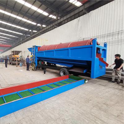 China Kleine Gold Trommel Miner Washing Plant voor capaciteit volgens en zwaartekrachtseparator Te koop
