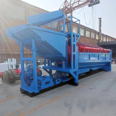 China Kleine Gold Trommel Miner Washing Plant voor capaciteit volgens en zwaartekrachtseparator Te koop