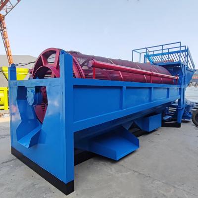 China 98% Discharge Size Mobile Gold Trommel Screen for Small Scale Mining Equipment for sale