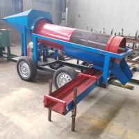 China Gold Mining Machine with Trommel Screen Sluice Box and Shaking Table for sale