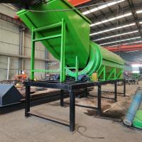 China Compost Processing Trommel Screen with Circular Design and Feeding Size less than 300mm for sale