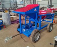 China Customized Voltage Mobile Rock Ore Drum Trommel Screener for Gold Mining Processing for sale