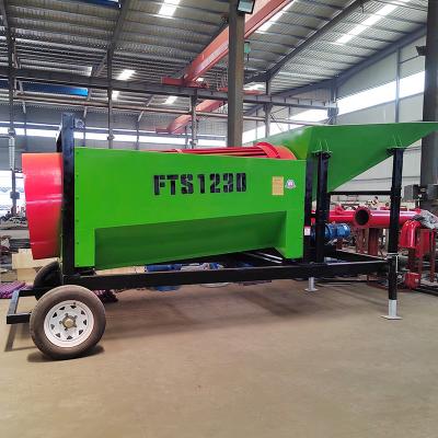 Cina Mini Mobile Trommel Screen risparmio energetico Heavy Duty per la macchina di estrazione dell'oro alluvionale in vendita