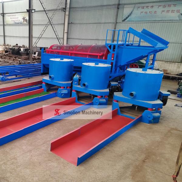 Quality Gold Placer Wash Plant Cleaner Rotary Gold Trommel Machine for Building Material for sale
