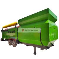China Compost Sieve Trommel Screen Machine With Conveyor Suitable for Different Models Made for sale