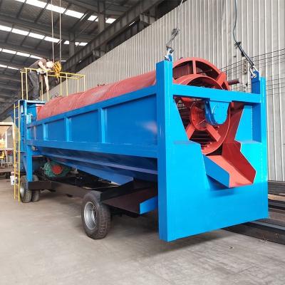 Cina La macchina da tamburo da 650 kg e la lavatrice da tamburo d'oro per la produzione di pacciame in Messico in vendita