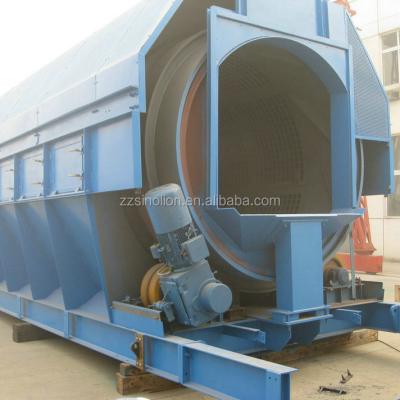 Cina 2200 kg di capacità separatore di sabbia e ghiaia a tamburo con materiale di schermo in acciaio inossidabile in vendita