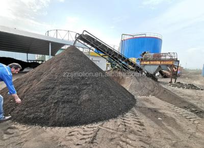 Cina 2200 kg di capacità separatore di sabbia e ghiaia a tamburo con materiale di schermo in acciaio inossidabile in vendita