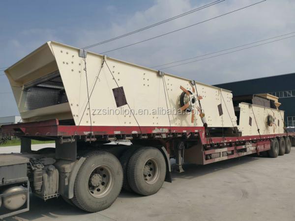 Quality YK Series Sand Gravel Screening Plant Vibrating Screen Separator for Rotary for sale