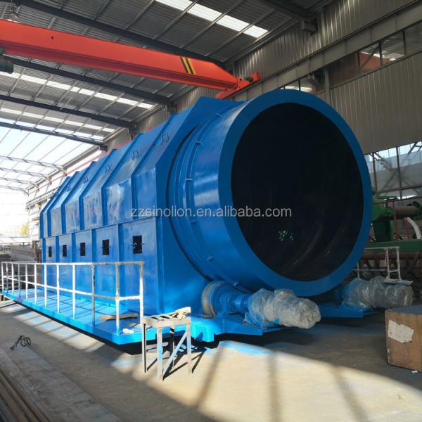 Quality Waste Recycling Machine Drum Screen Sieve Discharge Size Less than 6mm or as for sale
