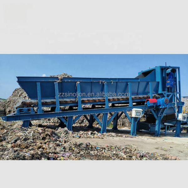 Quality Waste Recycling Machine Drum Screen Sieve Discharge Size Less than 6mm or as for sale
