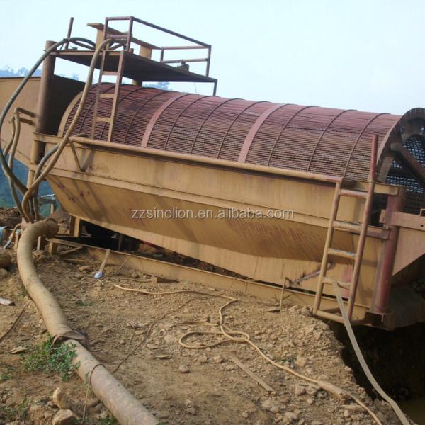Quality Red Sandstone Rotary Drum Sieve Drum Screen for Sandstone Discharge Size as for sale