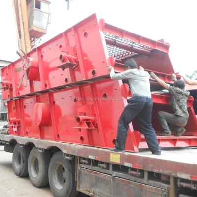 China 1-5 Layers Multi Decks Circular Vibrating Sieve Shaker Screen for Pebbles Screening for sale