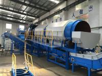 China Rotary Garbage Sorting Drum Screen for Garbage Recycling Improves Waste Management Process for sale
