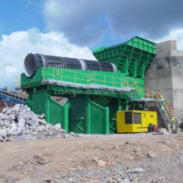 Quality Durable Diesel Engine Mobile Rock Trommel Screen/Coal Rotary Drum Sieve Trommel for sale