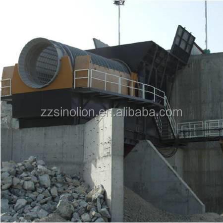 Quality Durable Diesel Engine Mobile Rock Trommel Screen/Coal Rotary Drum Sieve Trommel for sale