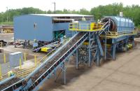 China Solid Rotary Waste Screening Machine Mining Rotary Trommel Screen Machine for Screening for sale