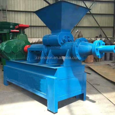 China 1000-3000kg/h Charcoal Bar Extruder Machine for Small Sawdust Rice Husk Briquette Making for sale