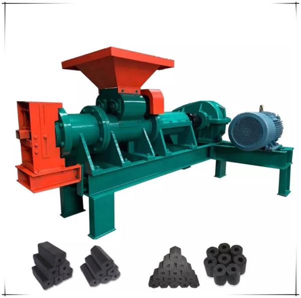 Quality Easy to Operate BBQ Extruder Charcoal Brown Coal Stick Rod Briquette Machine 700 KG for sale