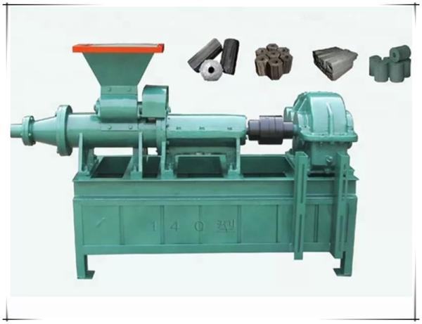 Quality Easy to Operate BBQ Extruder Charcoal Brown Coal Stick Rod Briquette Machine 700 for sale