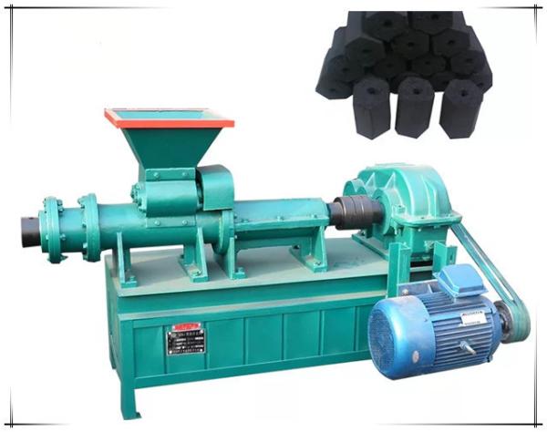 Quality Easy to Operate BBQ Extruder Charcoal Brown Coal Stick Rod Briquette Machine 700 for sale