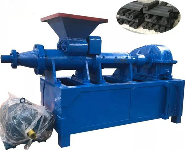 Quality 380v MBJ160 Extruder Coal Carbon Black Charcoal Stick Bar Press Briquetting Machine for sale